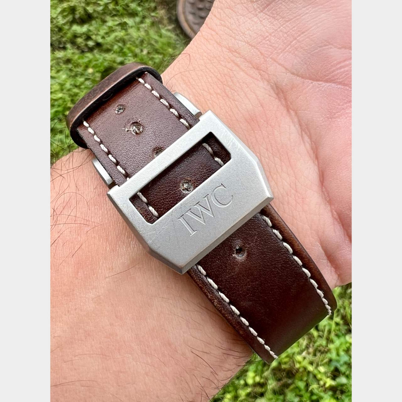 IWC Big Pilot Titanium Heritage 7 Day Power Reserve Watch - Jewelry World