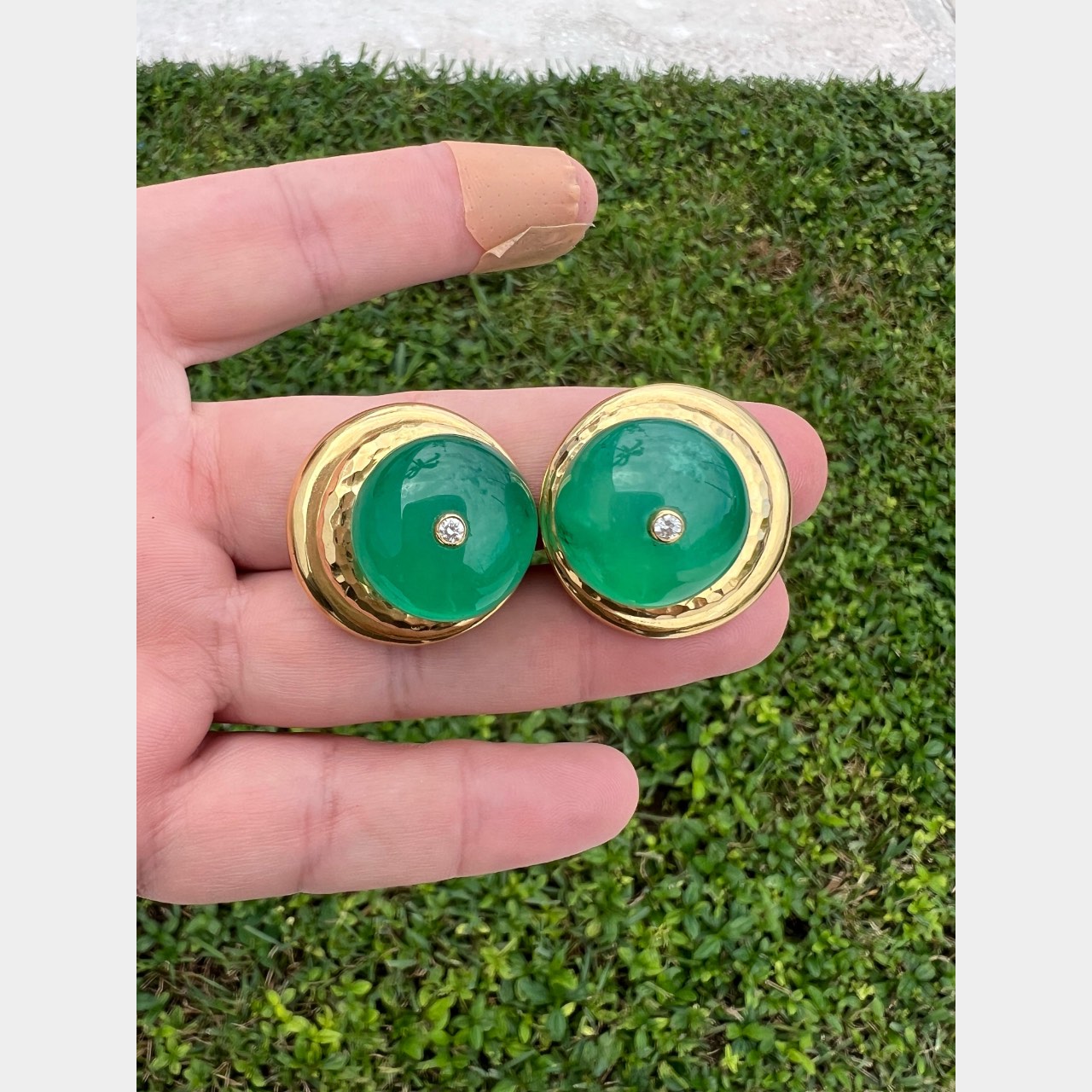 ANDREW CLUNN 18K Yellow Gold Earrings – Jewelry Reserve